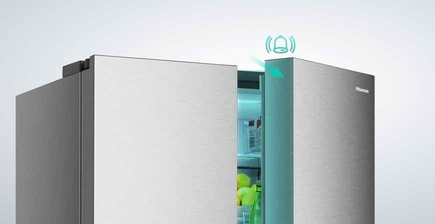 Americká chladnička Hisense RS818N4TIC nerez | NAY
