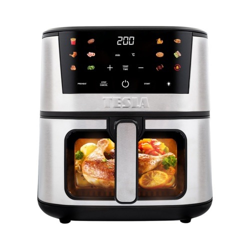Fritéza teplovzdušná Tesla AirCook Q60 XXL Pro nerez | NAY