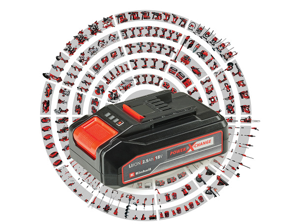 Set batérie a nabíjačky Einhell Power-X-Change 18 V/2,5 | NAY