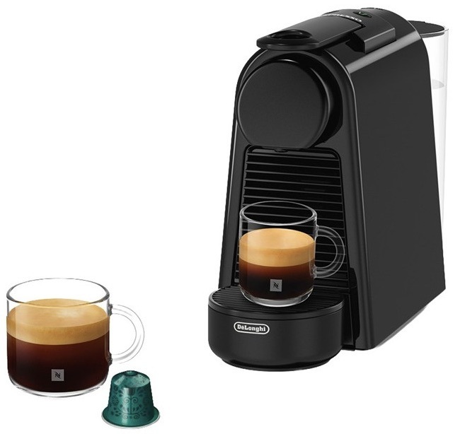 Kapsulový kávovar De'Longhi Nespresso Essenza Mini EN85.B bundle čierny ...