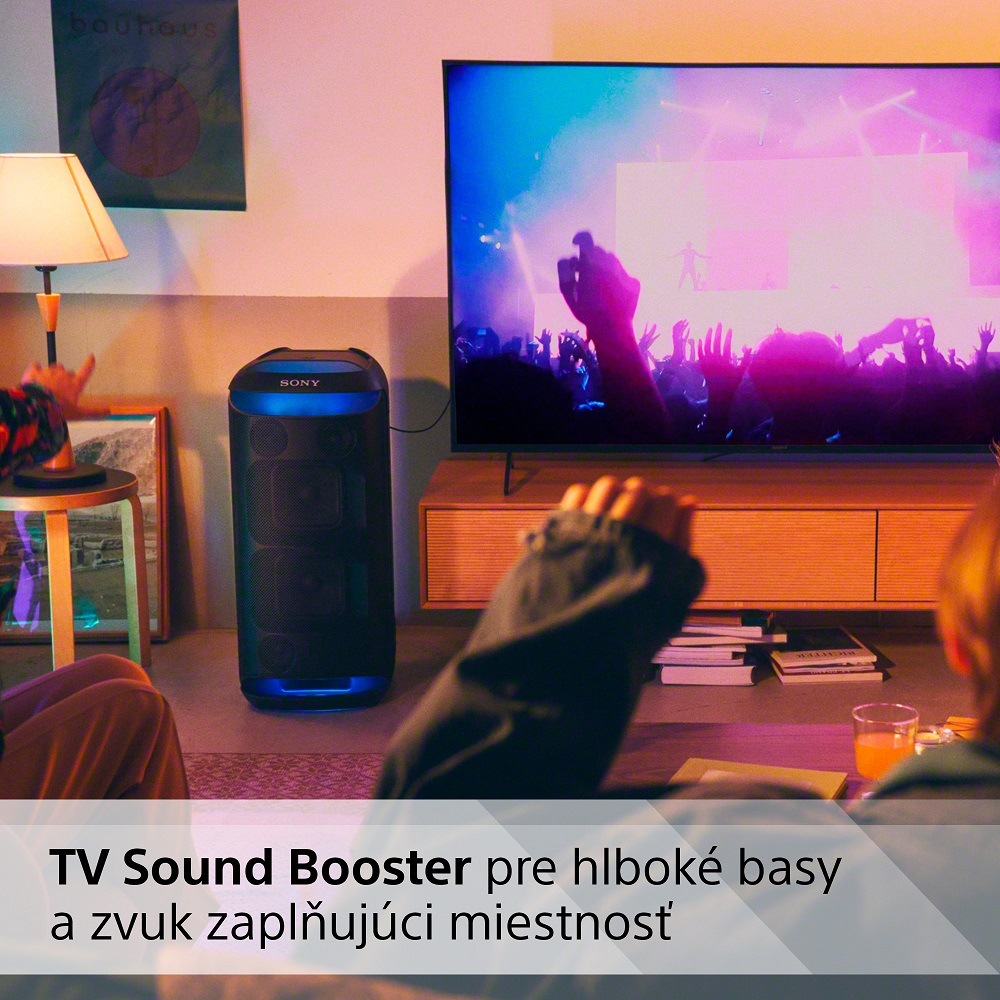 Párty reproduktor Sony SRS-XV800 (SRSXV800B.CEL) čierny - rozbalený… | NAY