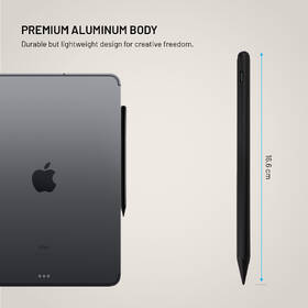 Stylus FIXED Graphite pre iPady so šikovným hrotom a magnetmi (FIXGRA ...