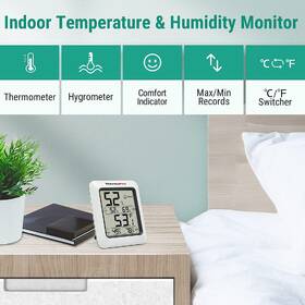 Teplomer ThermoPro TP-50 biely | NAY